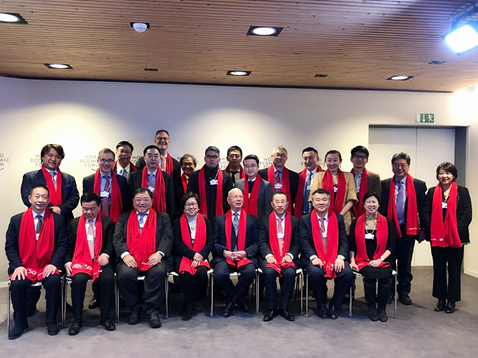 达沃斯蒙牛时刻 IBC理事会 卢敏放提议提升中国企业家话语权 施瓦布积极回应_蒙牛官网